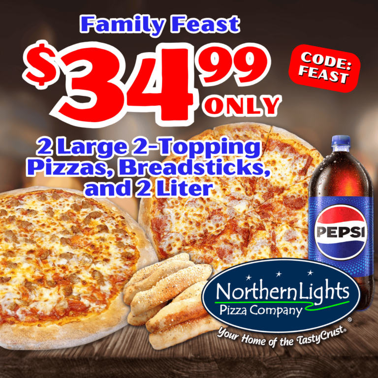 Pizza Specials - NorthernLights Pizza Coupons & Deals